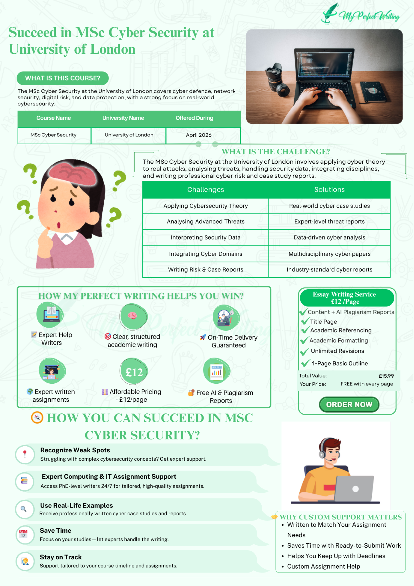 MSc Cyber Security - University of London | Computing and IT Service