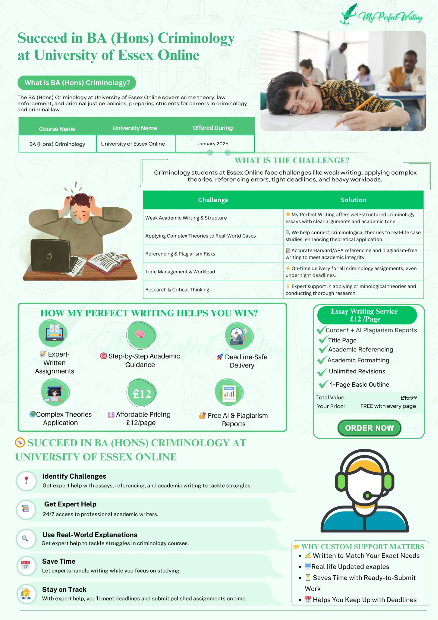 BA (Hons) Criminology & Criminal Justice - University of Essex Online ...